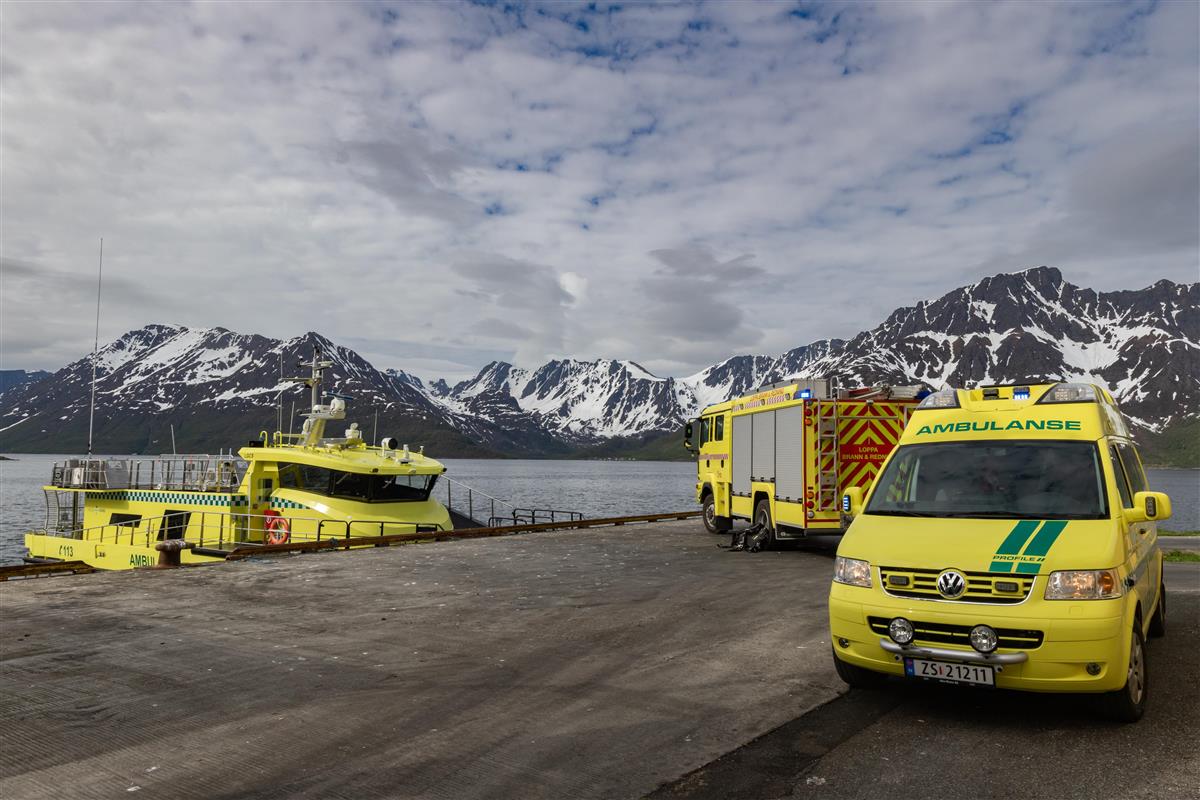 Innblikk i tverrfaglig øvelse 25.06.2025 - Loppa kommune