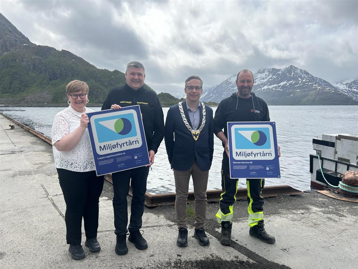 Loppa kommune har fått sine to første Miljøfyrtårn-bedrifter - Loppa ...