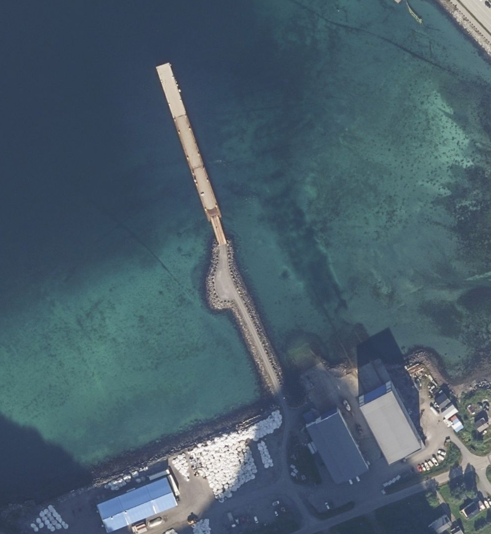 Industrikaien i Vassdalen er stengt - Loppa kommune